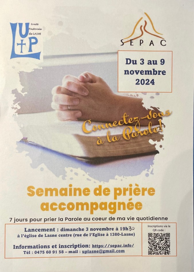 La SEPAC 2024-25 | Unité pastorale de LASNE (Be)